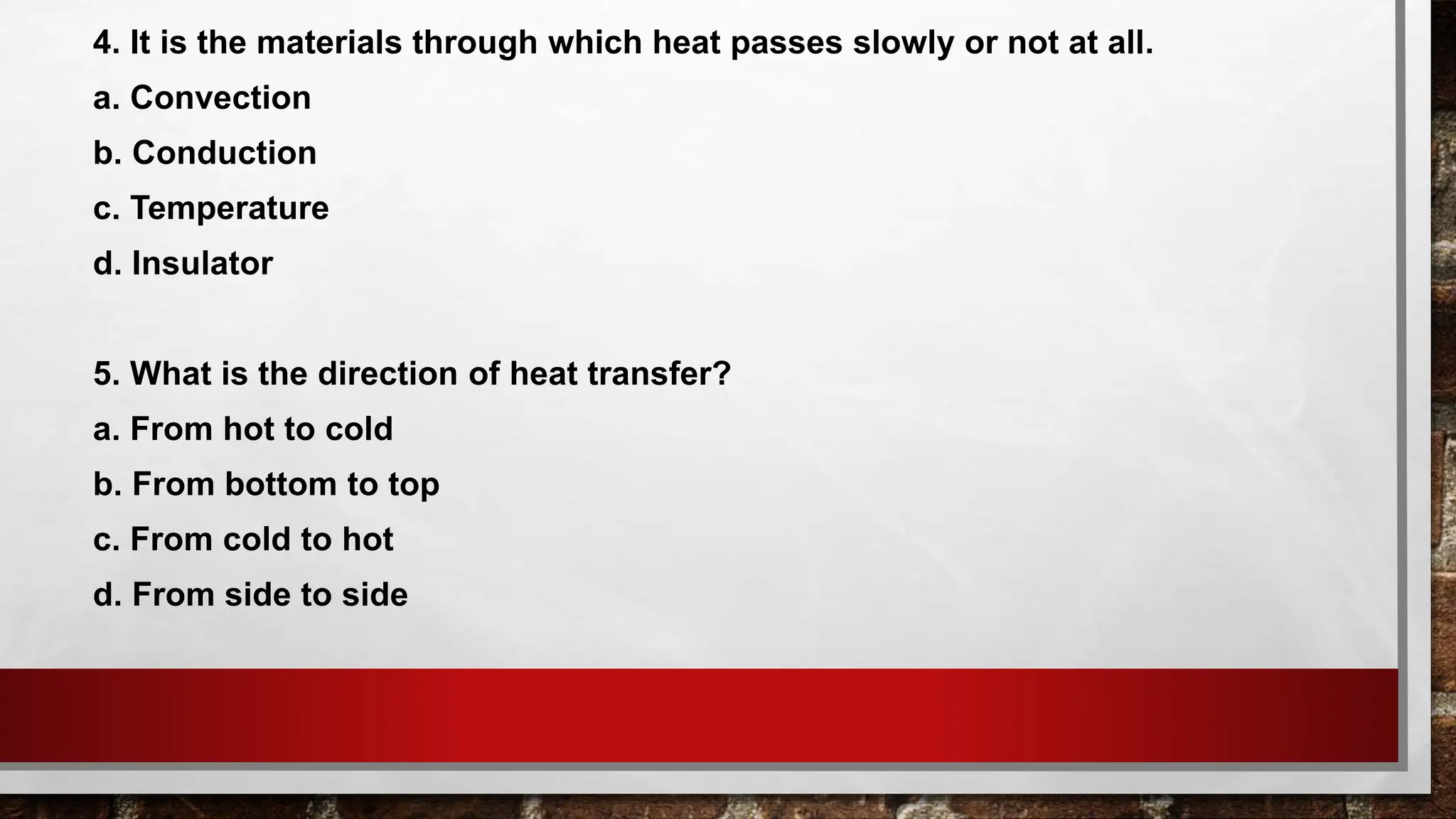 HOW HEAT IS TRANSFERRED THROUGH SOLID.pptx | Physics | Science