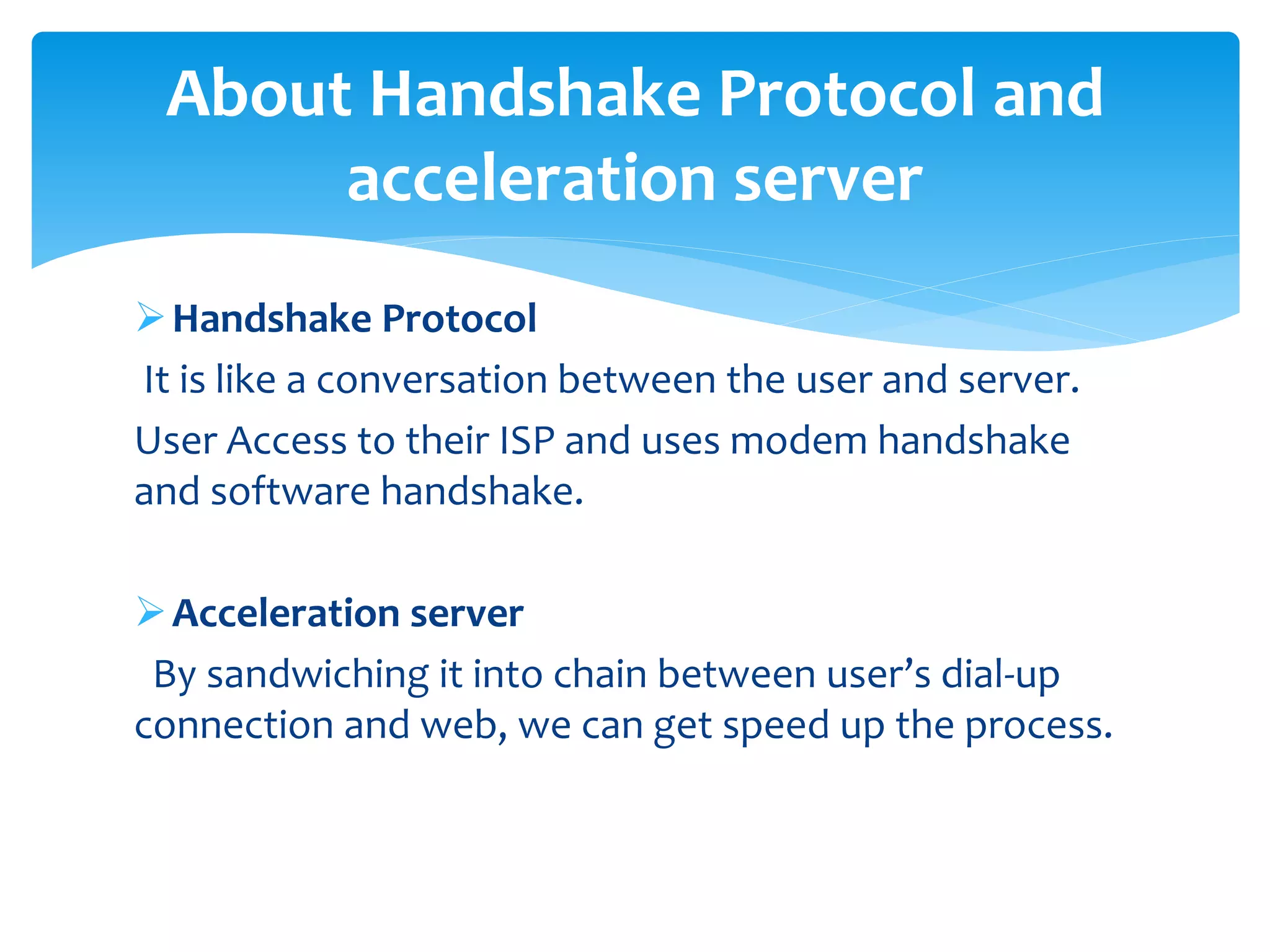 How high speed dial-up works | PDF