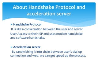 How high speed dial-up works | PDF