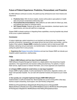 How HMS Software Is Revolutionizing Patient Experience in Indian ...