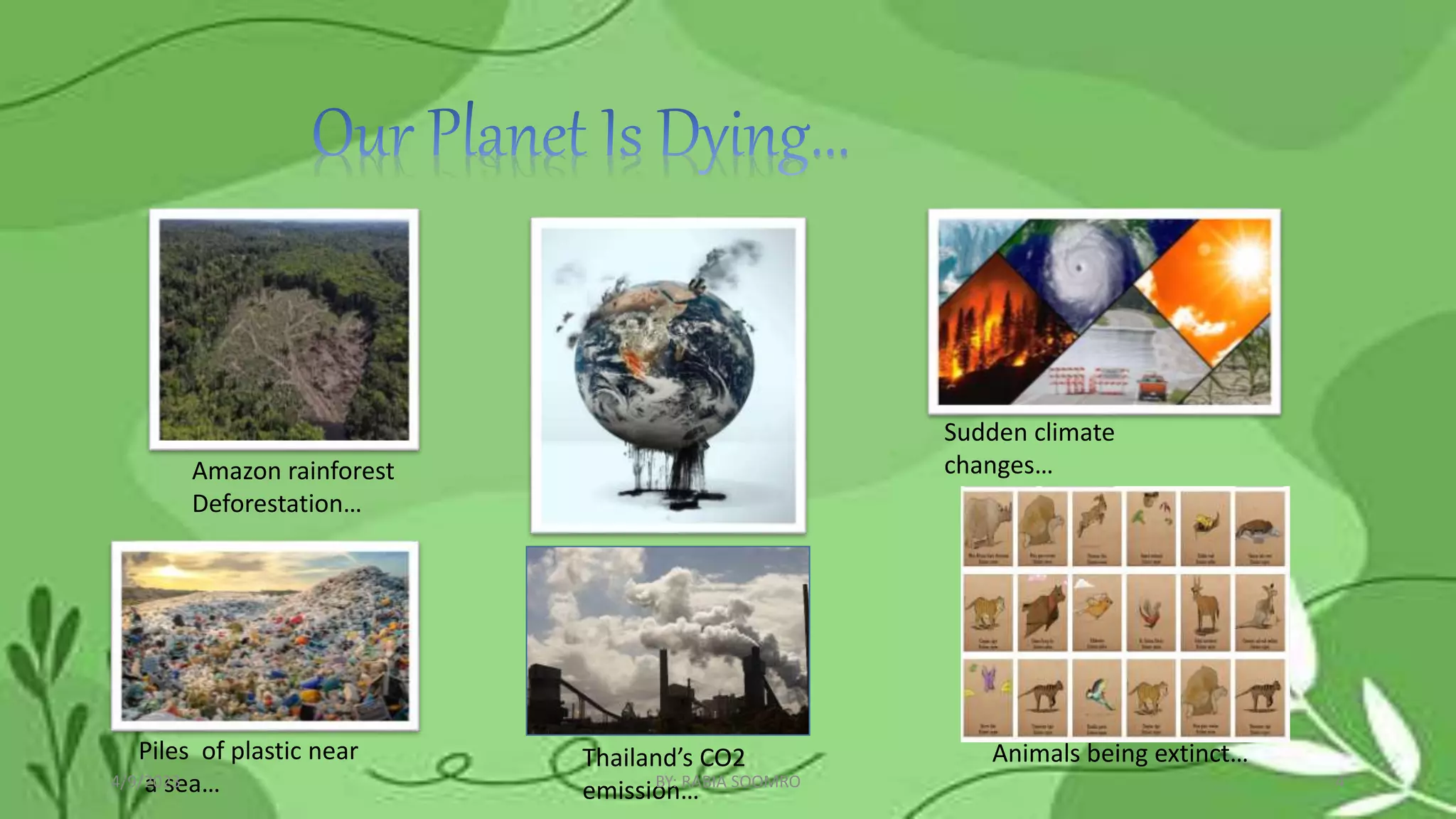 HOW HUMANS AFFECT PLANET EARTH.pptx