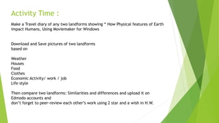 How humans are affected by physical features -for grade 6 | PPTX
