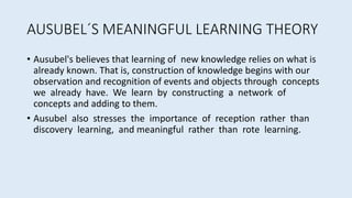 How humans learn in general and how they | PPTX