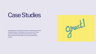 How Hypnosis Can Help Manage Social Anxiety | PPT