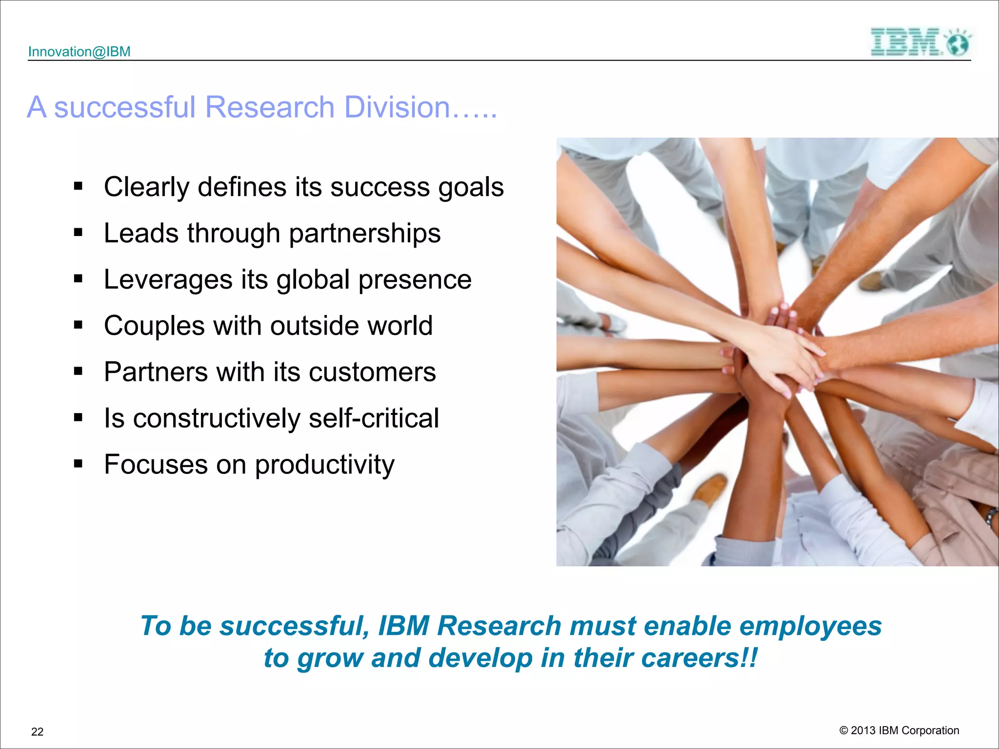 How IBM innovates dec 2013 - the front end of innovation in IBM | PDF ...