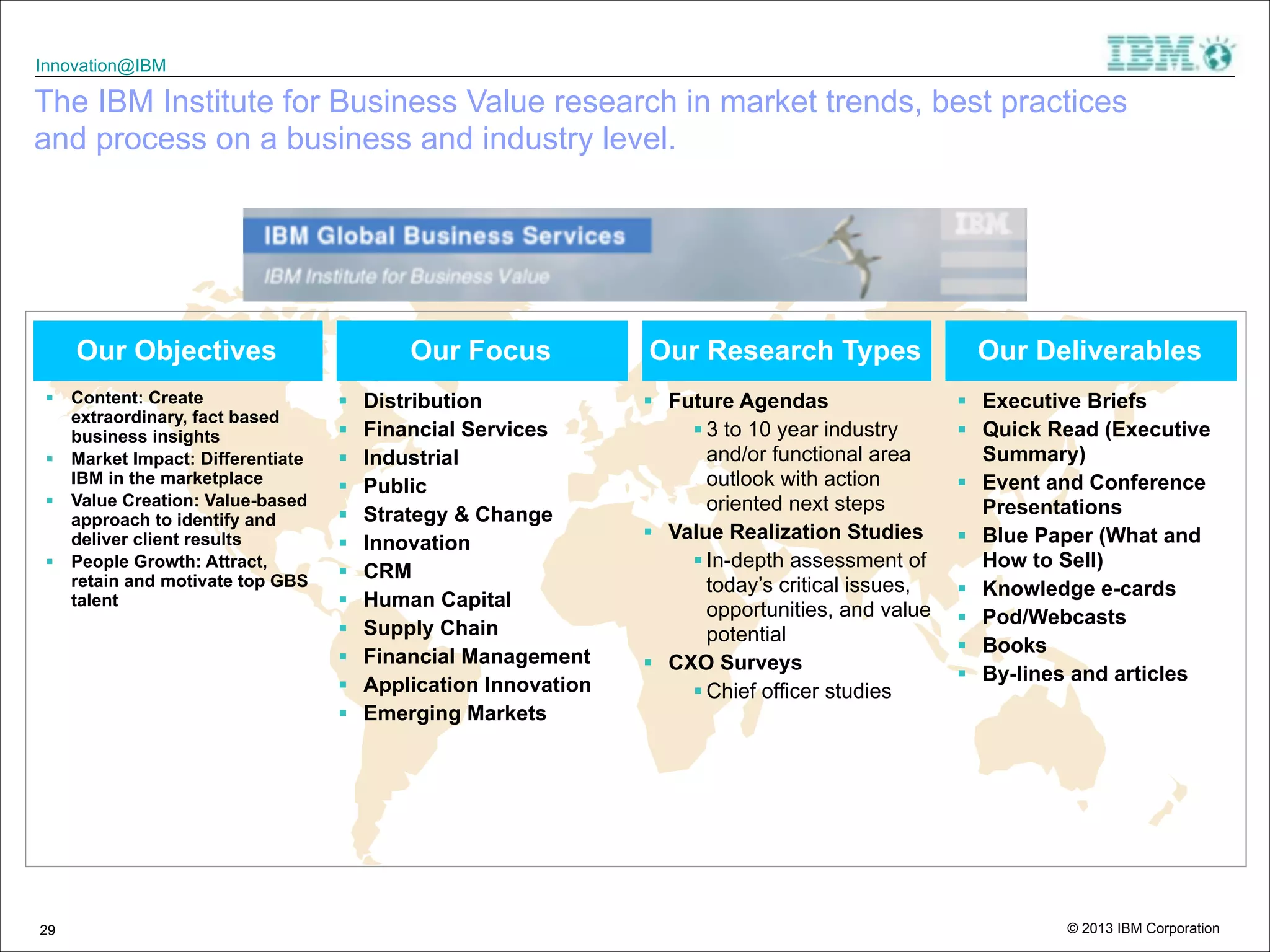 How IBM innovates dec 2013 - the front end of innovation in IBM | PDF ...
