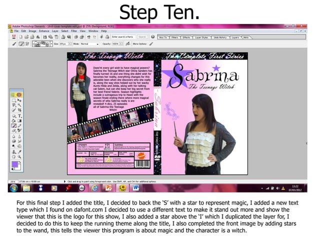 How i created my dvd cover using photoshop | PPTX | Desktop Publishing ...