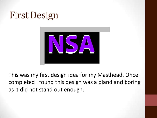 How i created my mast head | PPTX | Sailing | Sports