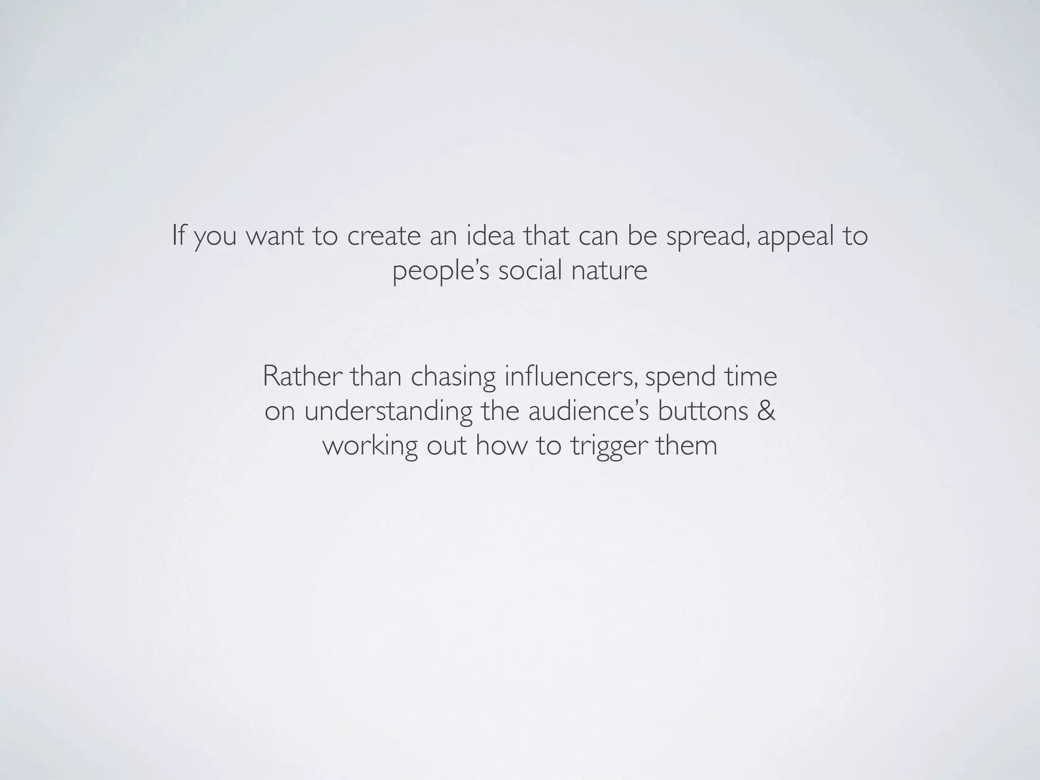 How ideas spread | PPT