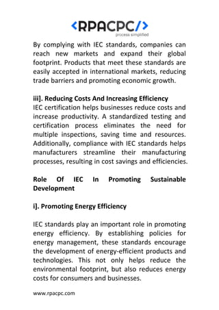 How IEC Verification is Shaping Global Markets.docx
