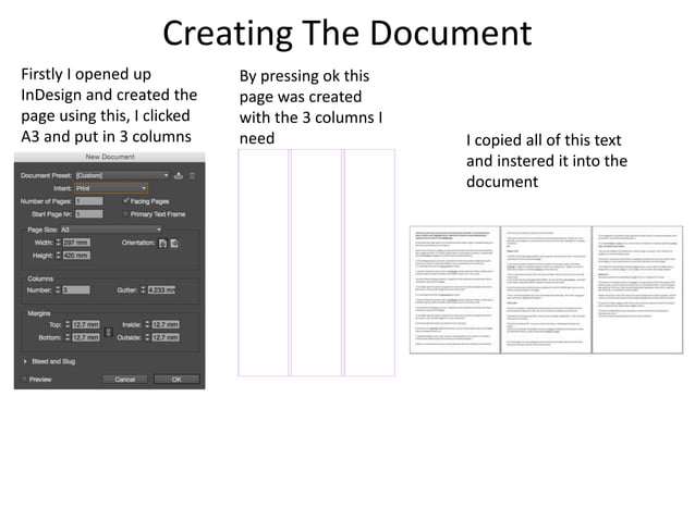 How i made_the_indesign_document | PPT