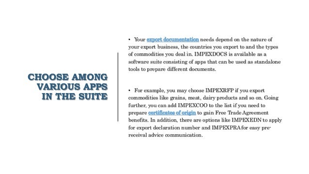 How impex docs services can be customized | PPT