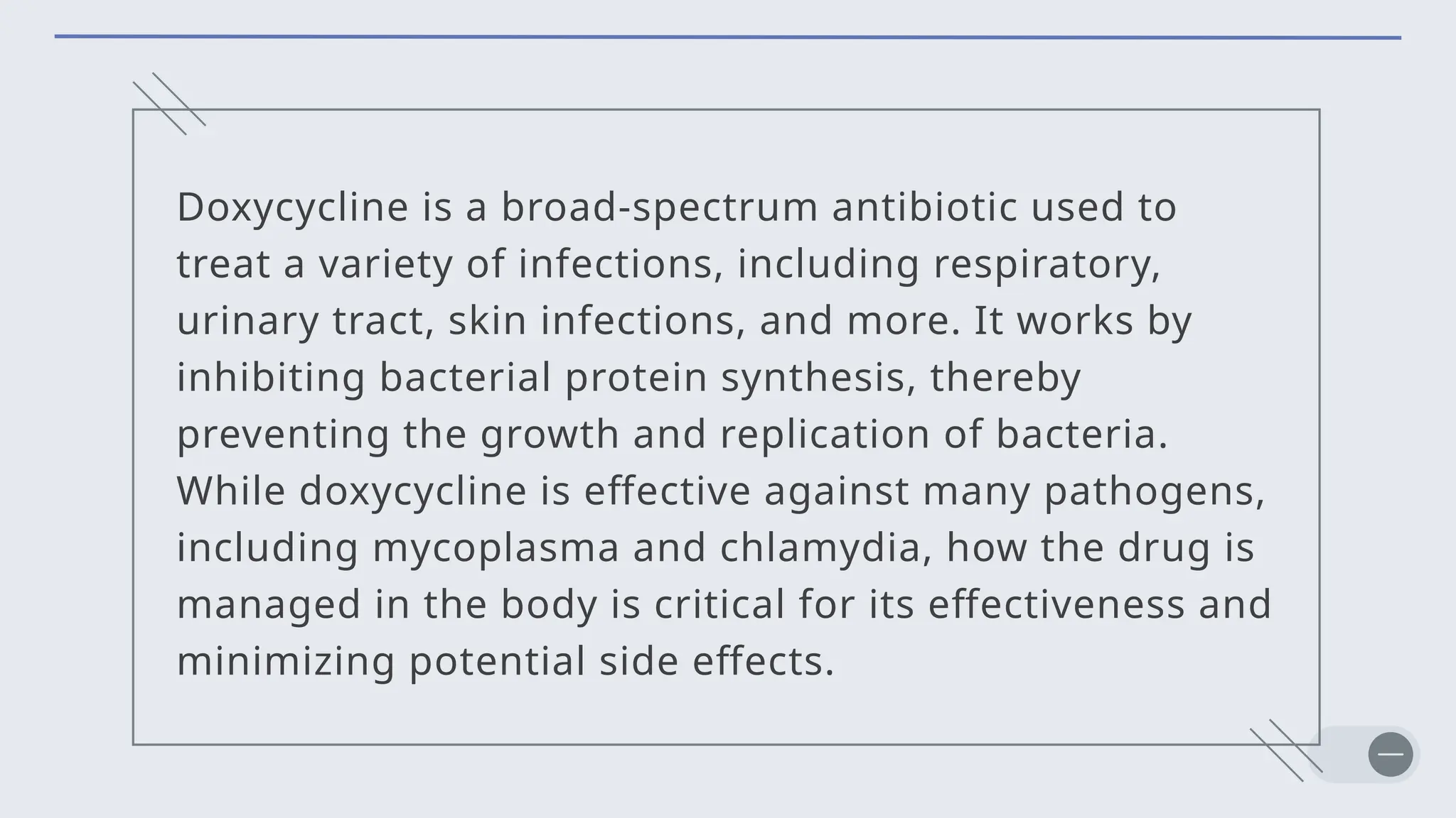 How Important Are Extra Fluids and Frequent Urination When Using Doxycycline.pptx