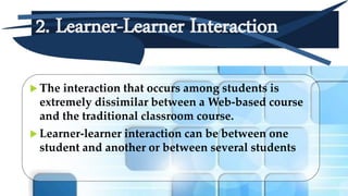 How important is interaction (types of interaction) | PPTX