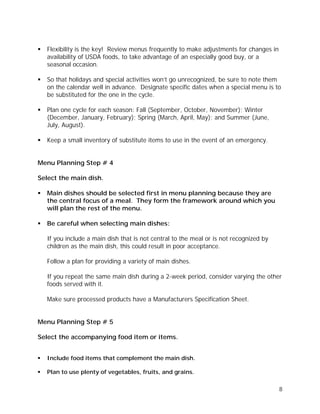 Howimportantismenuplanning | PDF