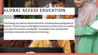 How Important Is Technology In The Education Sector | PPTX | Education