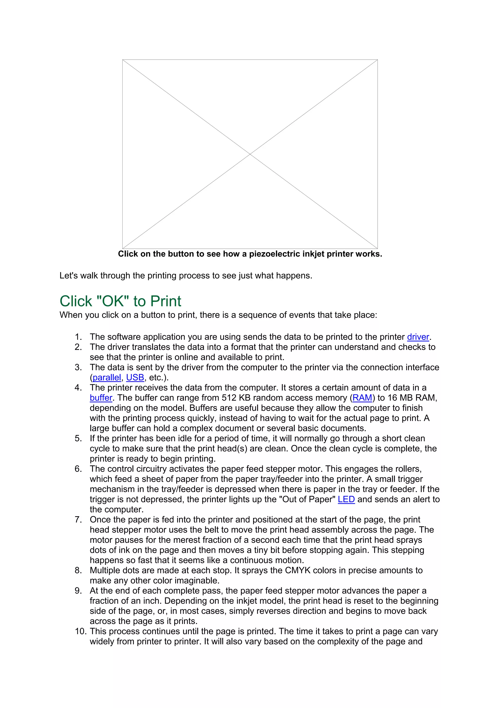 How inkjet printers work | PDF