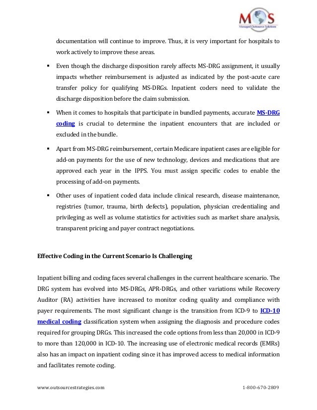 How Inpatient Coding Can Indirectly Affect Your Financial Health