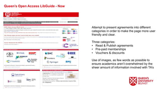 How institutions communicate transitional agreements internally | PPT