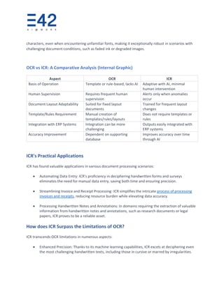 How Intelligent Character Recognition (ICR) is Overcoming OCR Limitations in Document ...