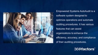 How Internal Auditing Software Streamlines Processes | PPT