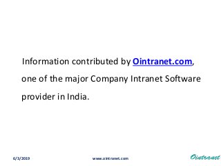 How intranet can help change management communication?
