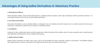 Enhancing Animal Health Using Iodine-Based Solutions | PPTX