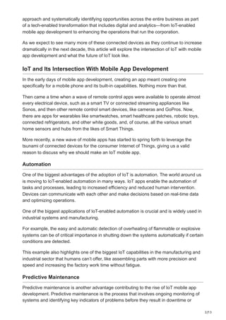 How IoT is Revolutionizing Mobile App Development.pdf