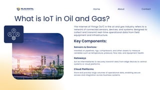Enhancing Oil & Gas Performance with IoT-Driven Safety and Productivity ...