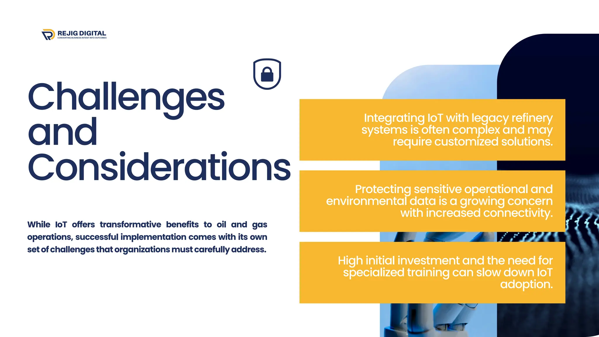 Enhancing Oil & Gas Manufacturing Performance Using IoT Innovation | PDF