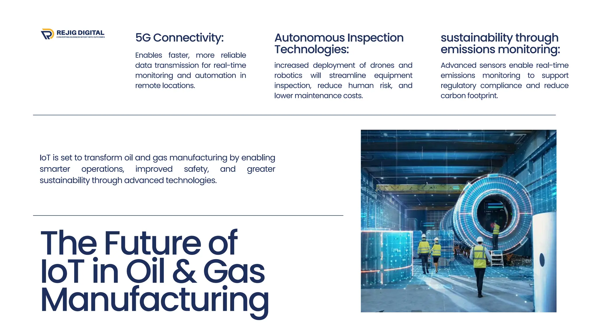 Enhancing Oil & Gas Manufacturing Performance Using IoT Innovation | PDF