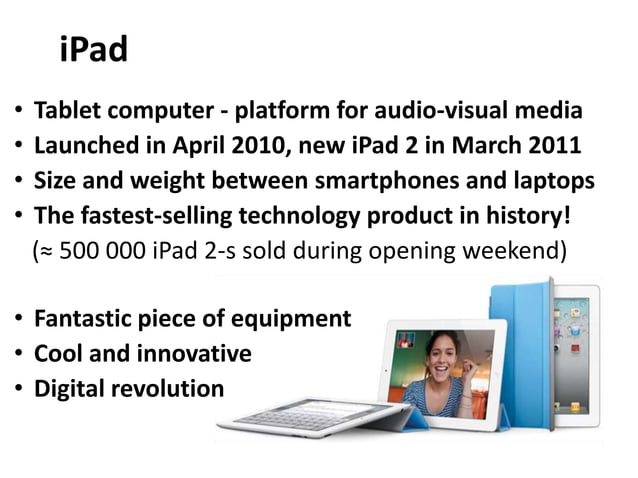 How iPad was developed? | PPTX | Tablets and E-readers | Consumer Electronics