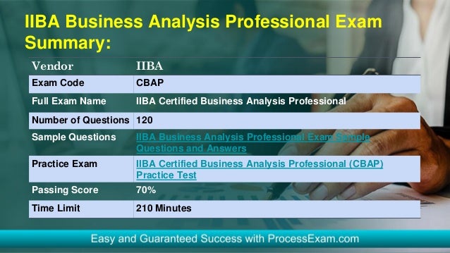 How i Pass IIBA CBAP Certification in First Attempt? | PDF