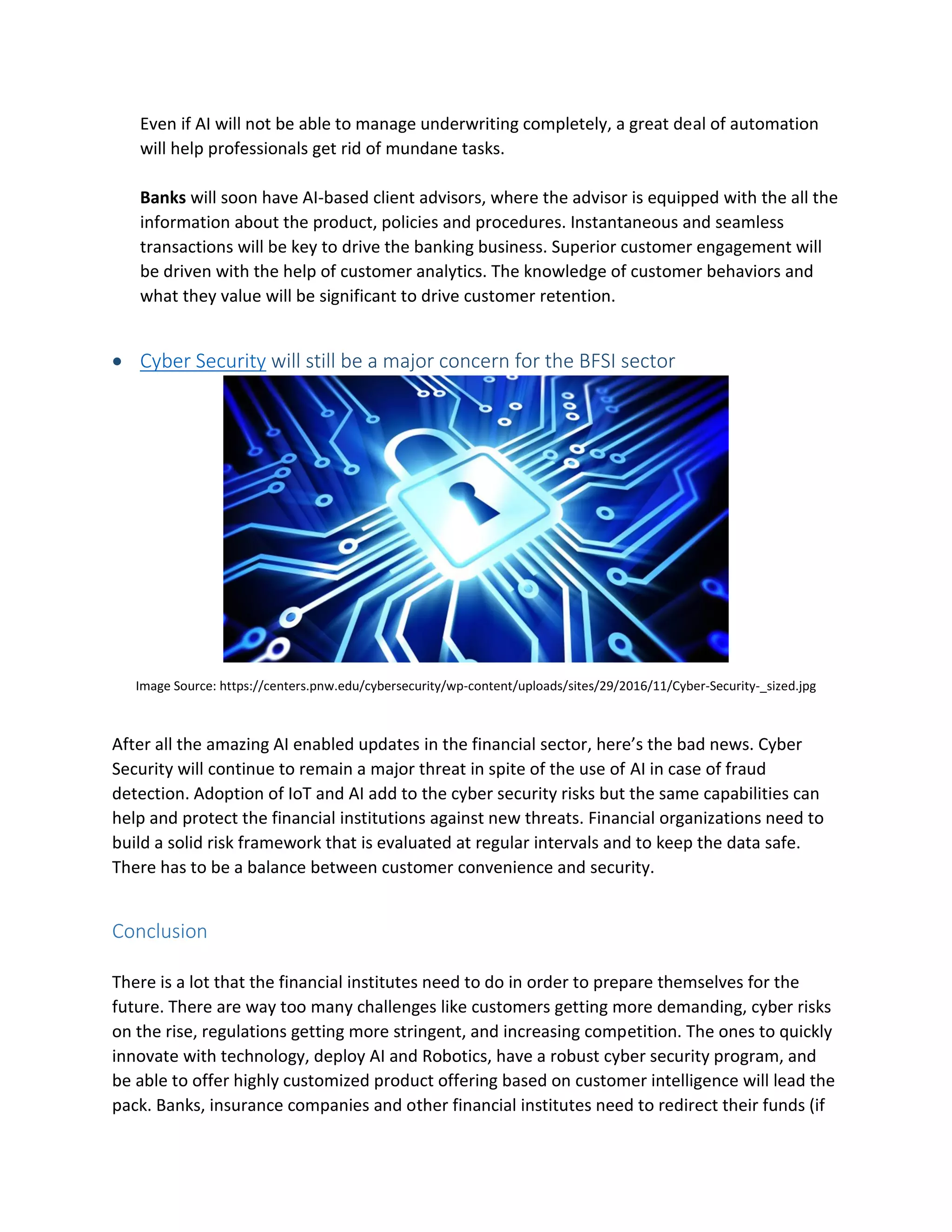 How is artificial intelligence changing the banking and financial ...