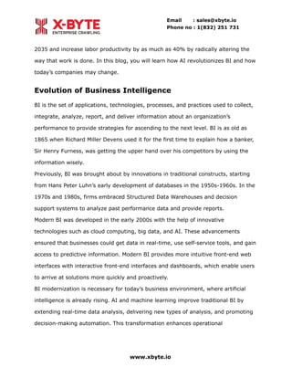 How is Artificial Intelligence Shaping the Future of Business ...