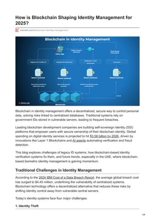 How is Blockchain Shaping Identity Management for 2025.pdf