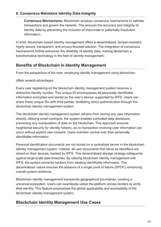 How is Blockchain Shaping Identity Management for 2025.pdf