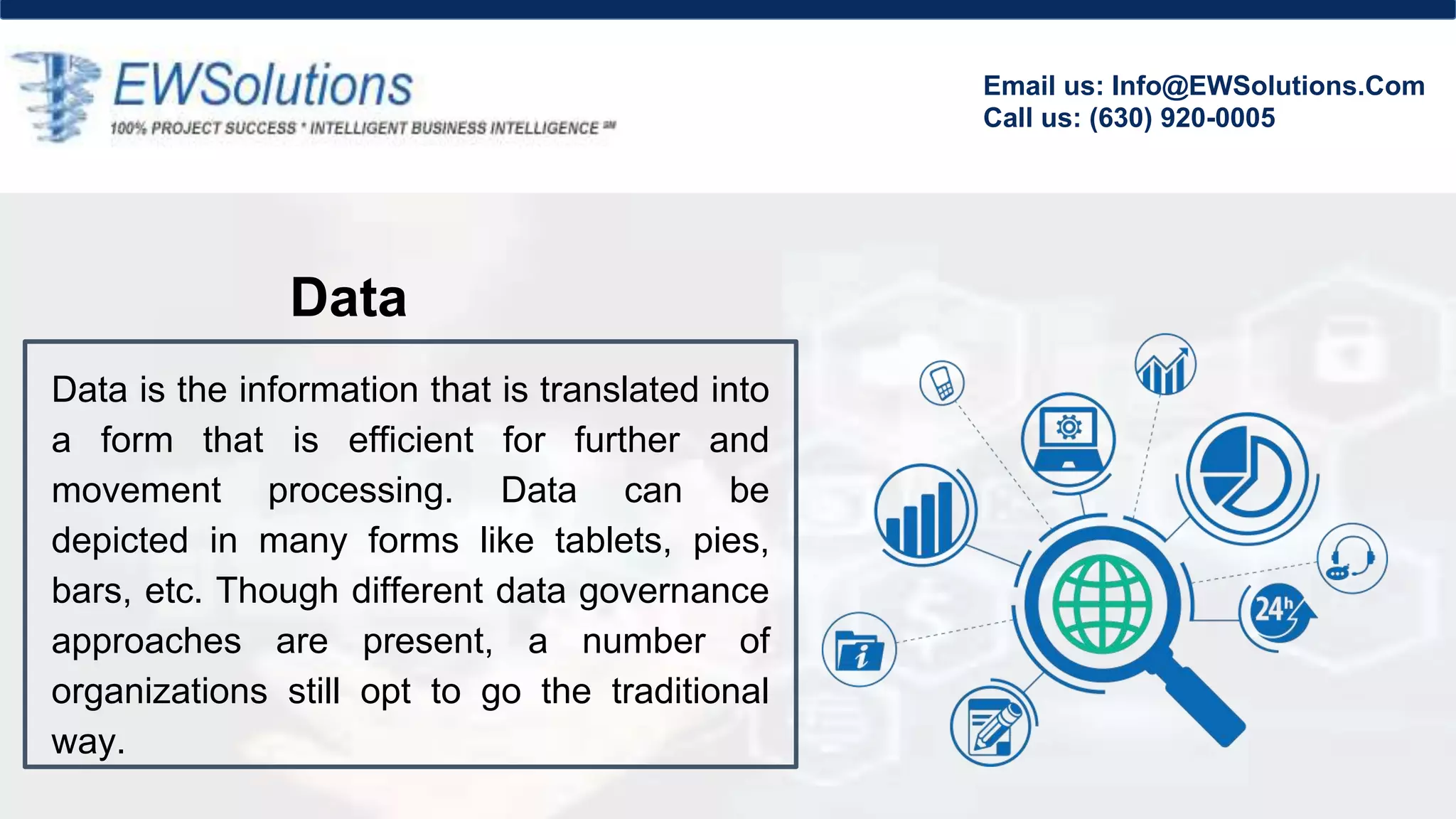 How is data management different from information management? | PPT