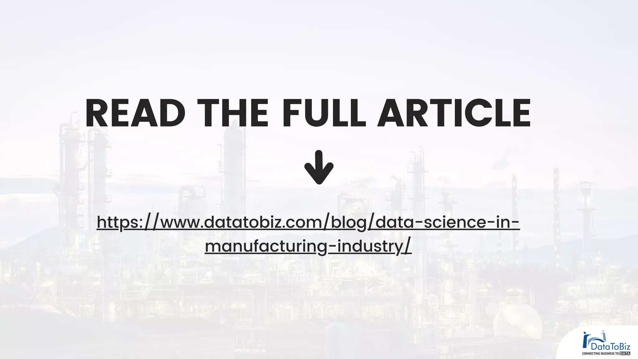 How is Data Science Shaping the Manufacturing Industry? | PDF