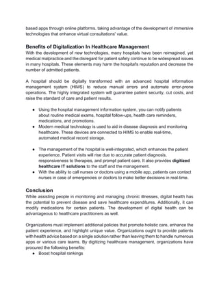 How is Digitalization Helping in Healthcare Management.pdf