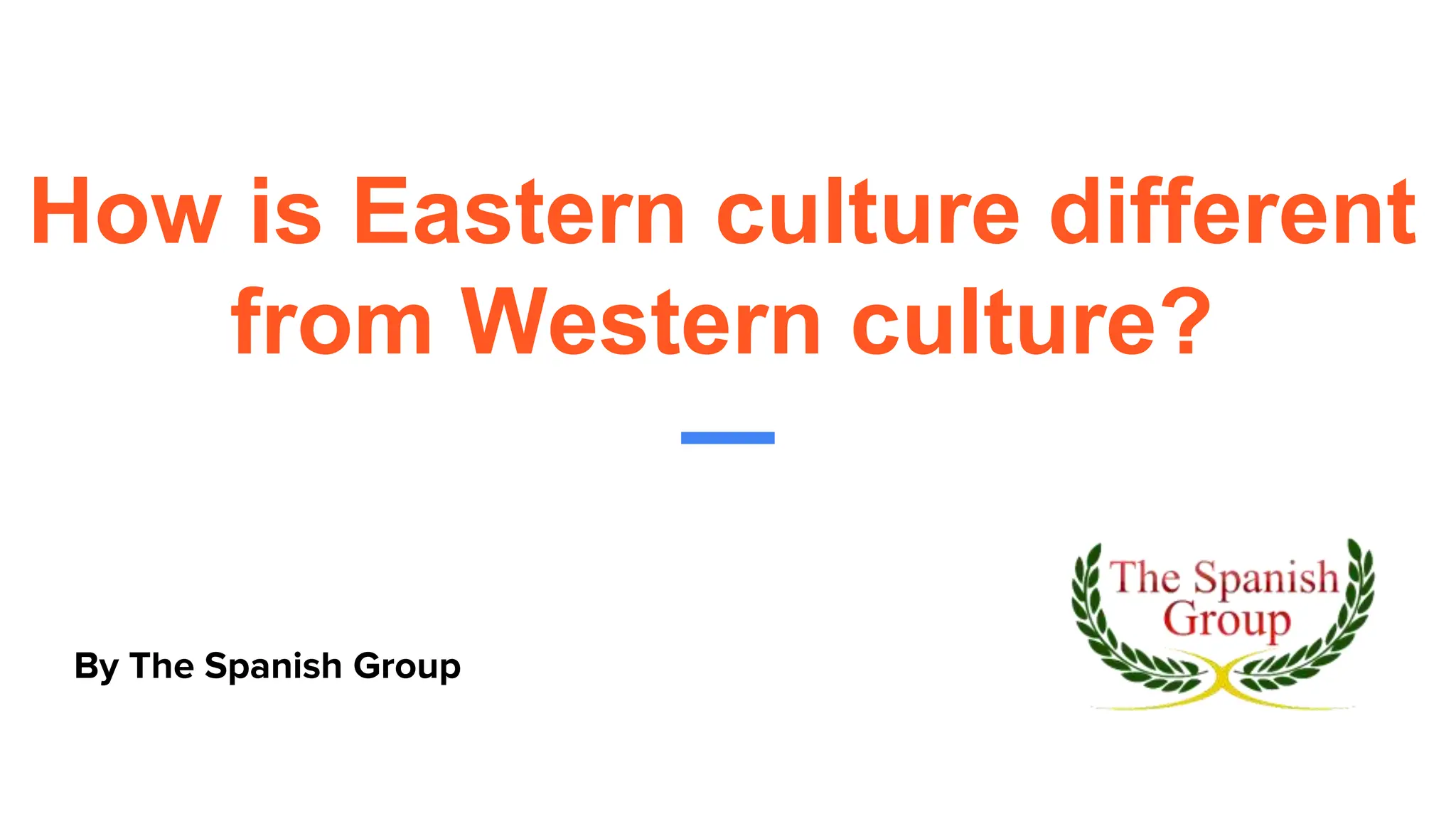 How is Eastern culture different from Western culture_.pptx | Religion ...