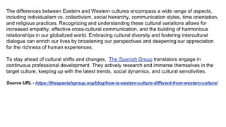 How is Eastern culture different from Western culture_.pptx