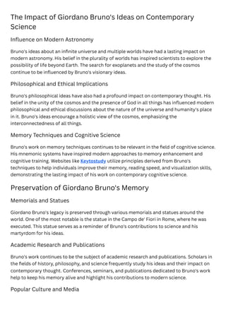 How is Giordano Bruno remembered in contemporary science.pdf