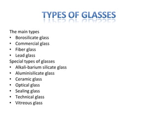 How is glass made | PPT
