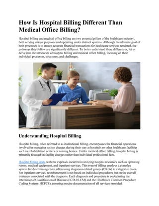 How is hospital billing different than medical office billing.pdf