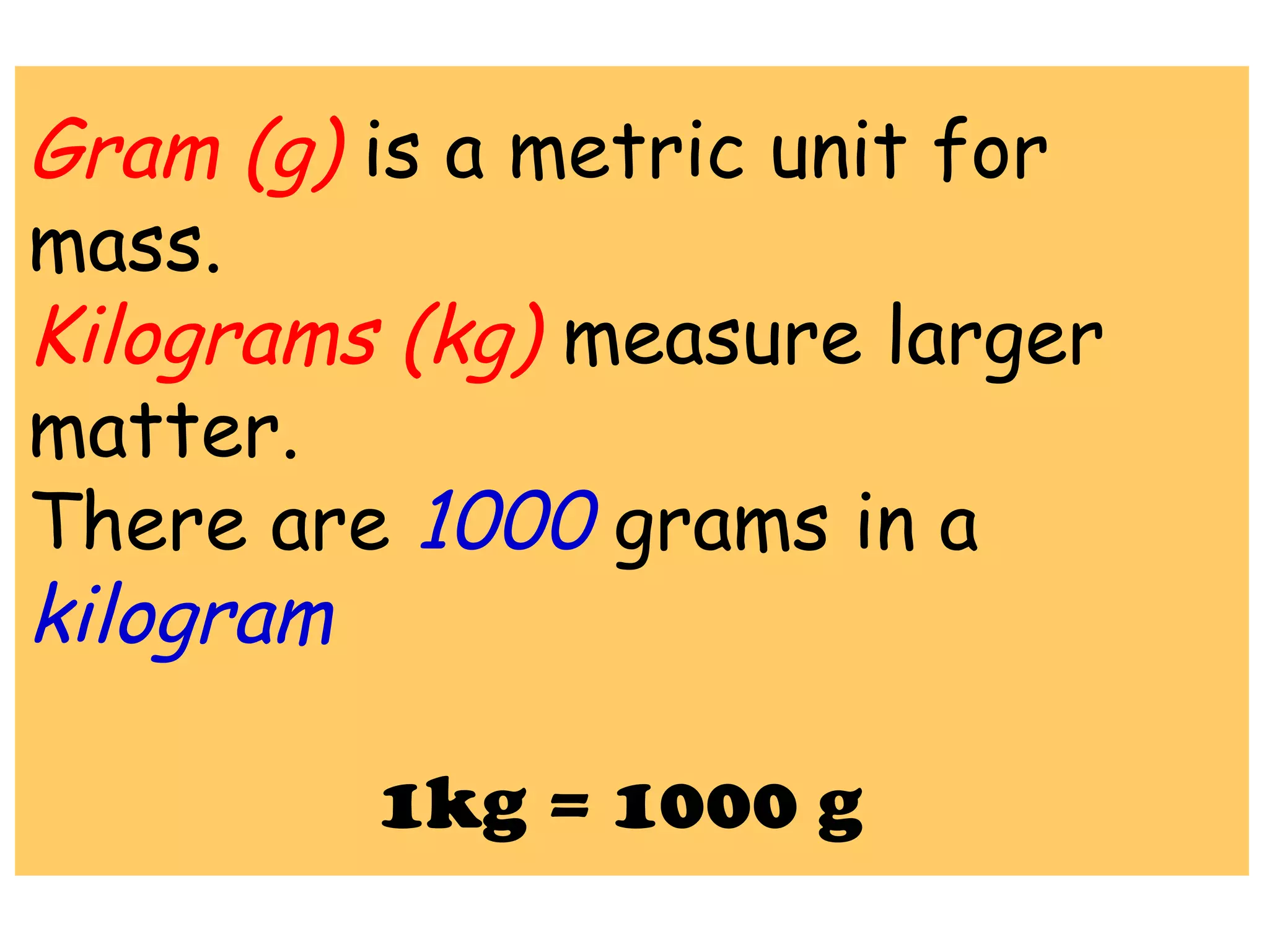 How is matter measured | PPT