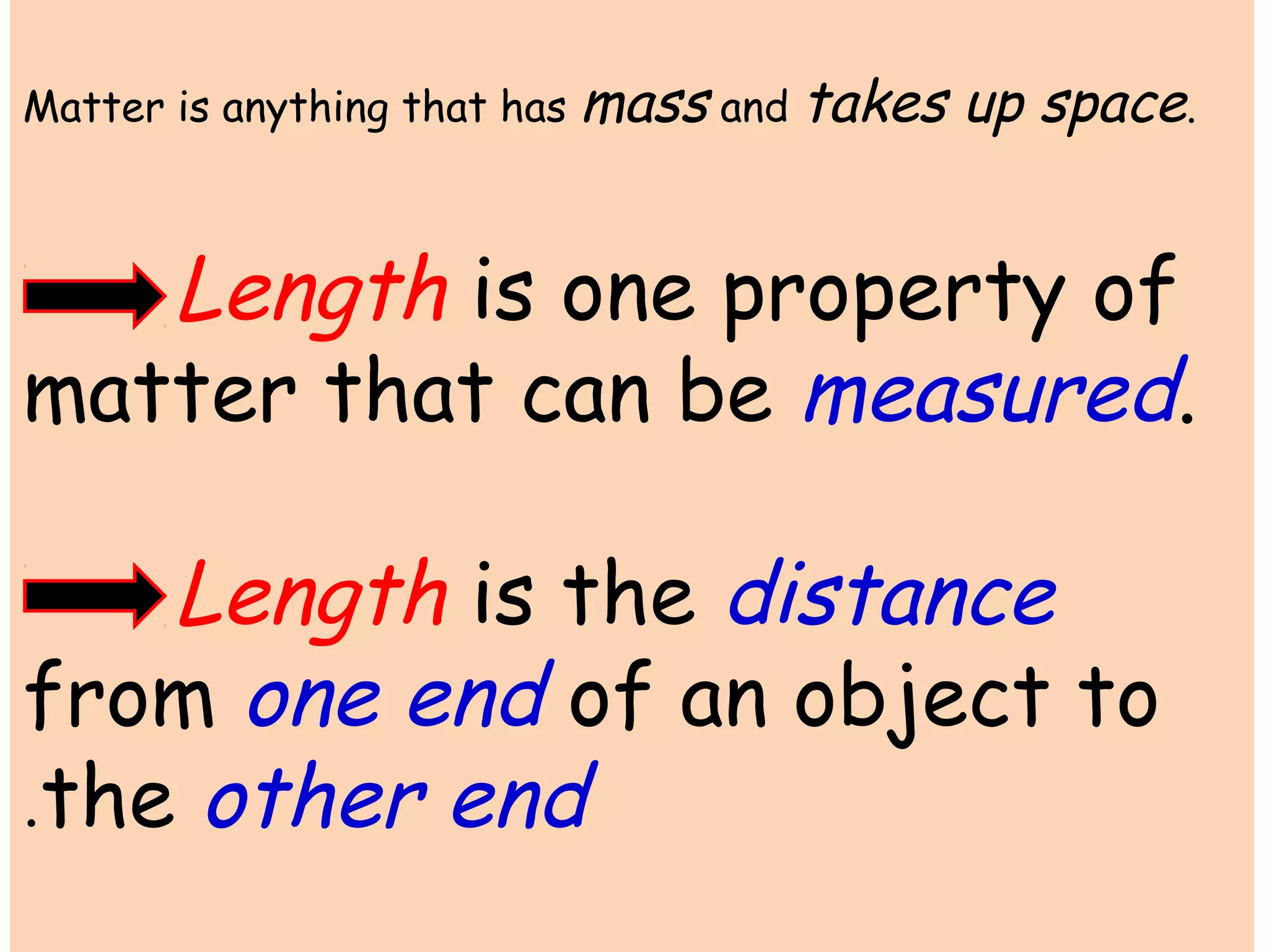 How is matter measured | PPT