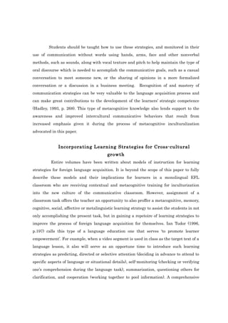 How Is Metacognitive Inculturization Accomplished | DOC