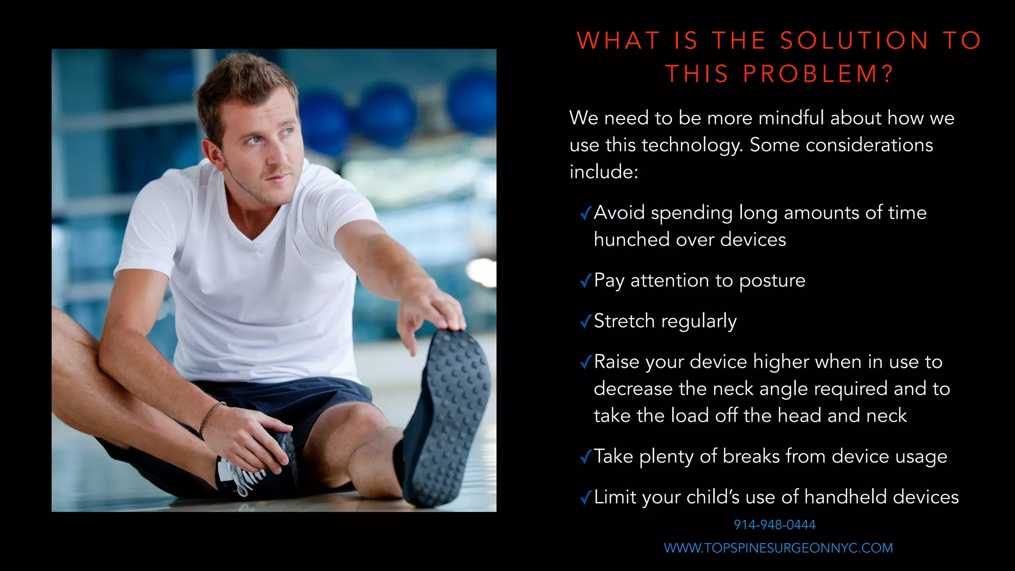 HOW IS MODERN TECHNOLOGY AFFECTING YOUR BACK? | PPT