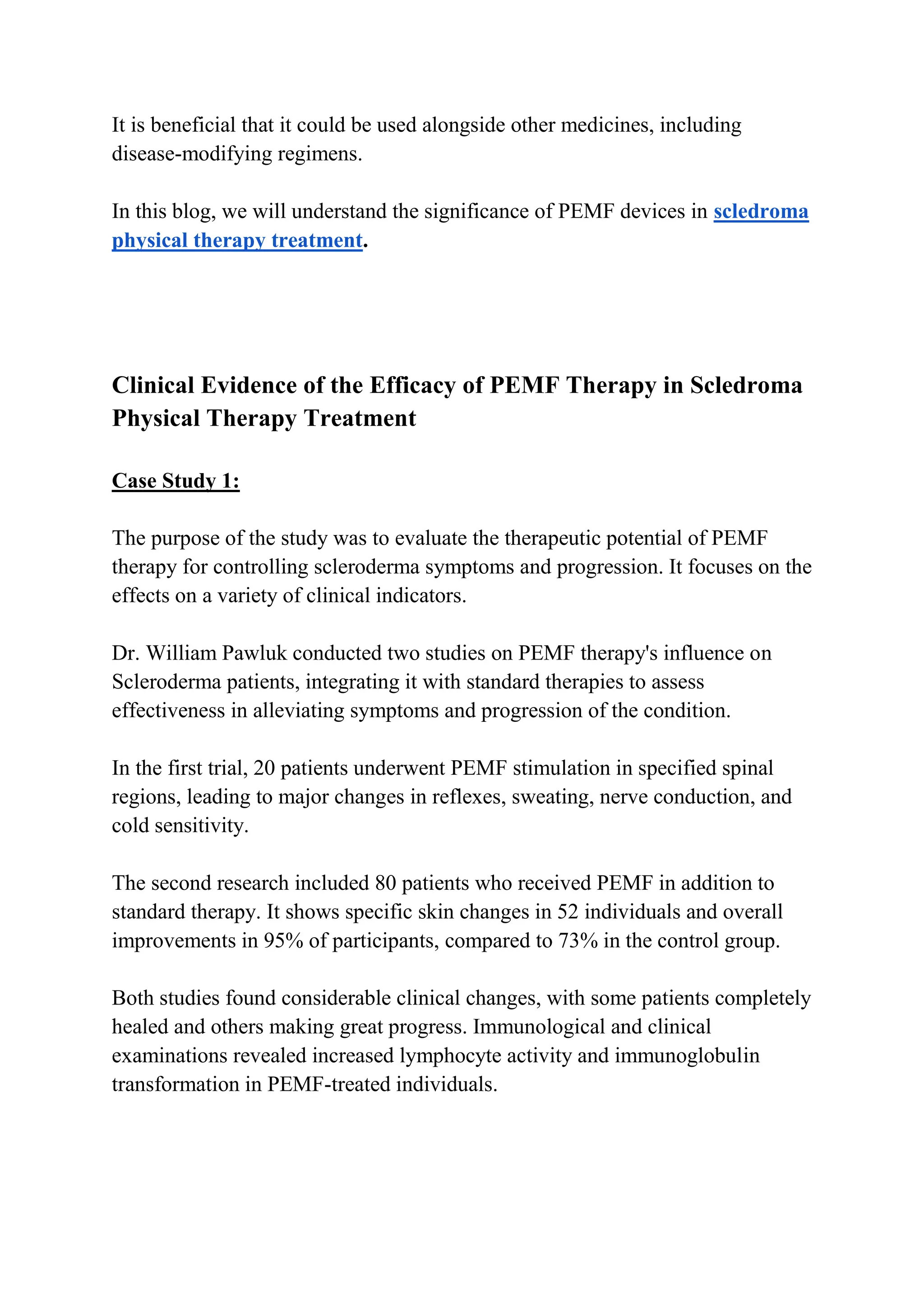 How is PEMF Therapy Effective in Scleroderma Physical Therapy Treatment.pdf